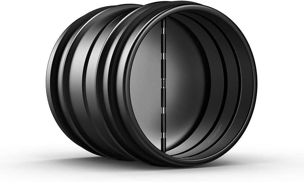 Amazon.com: FRESH SPEED 4 Inch Professional Backdraft Damper Shutter ...