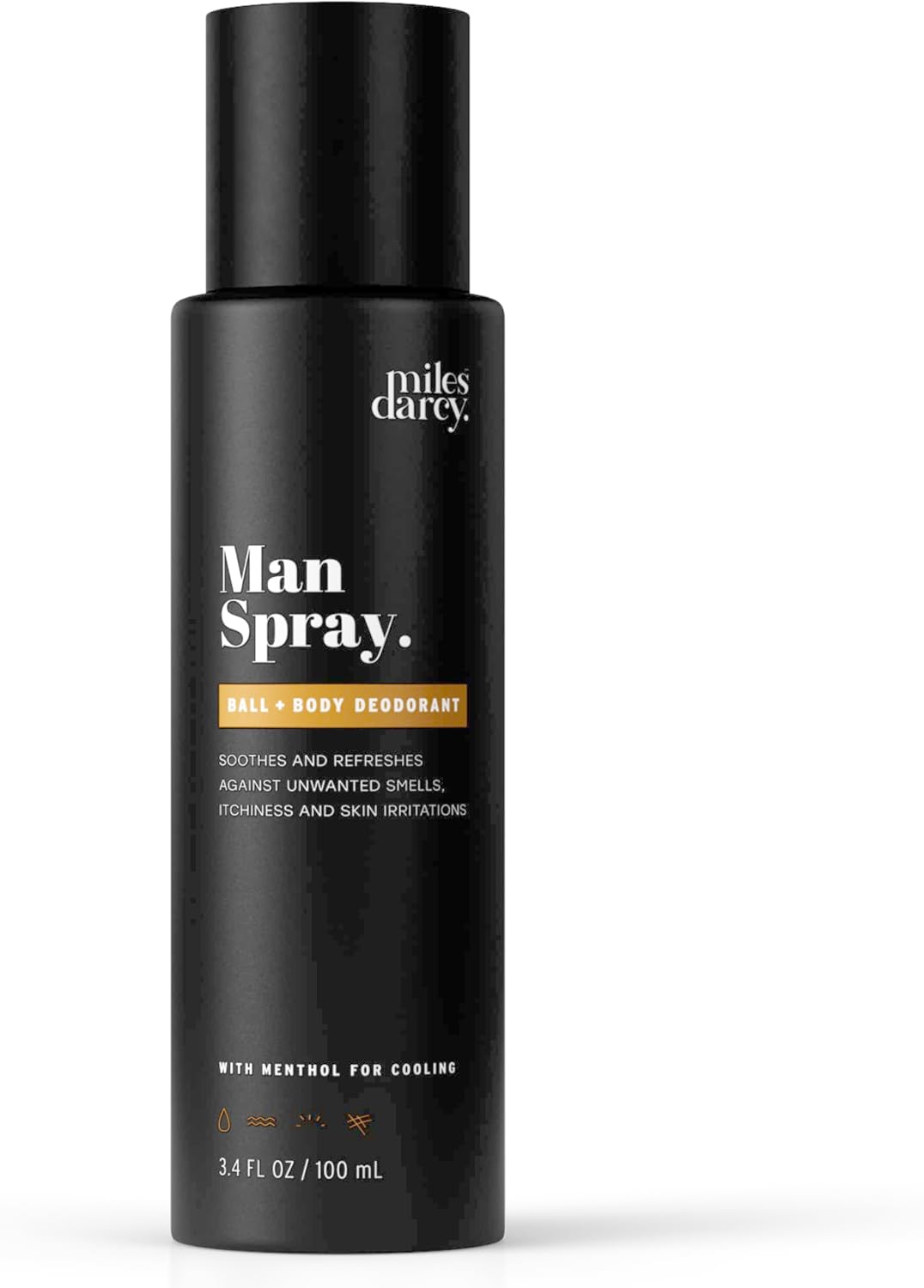 MILES DARCY Man Spray - Body & Ball Deodorant For Men - All Day ...