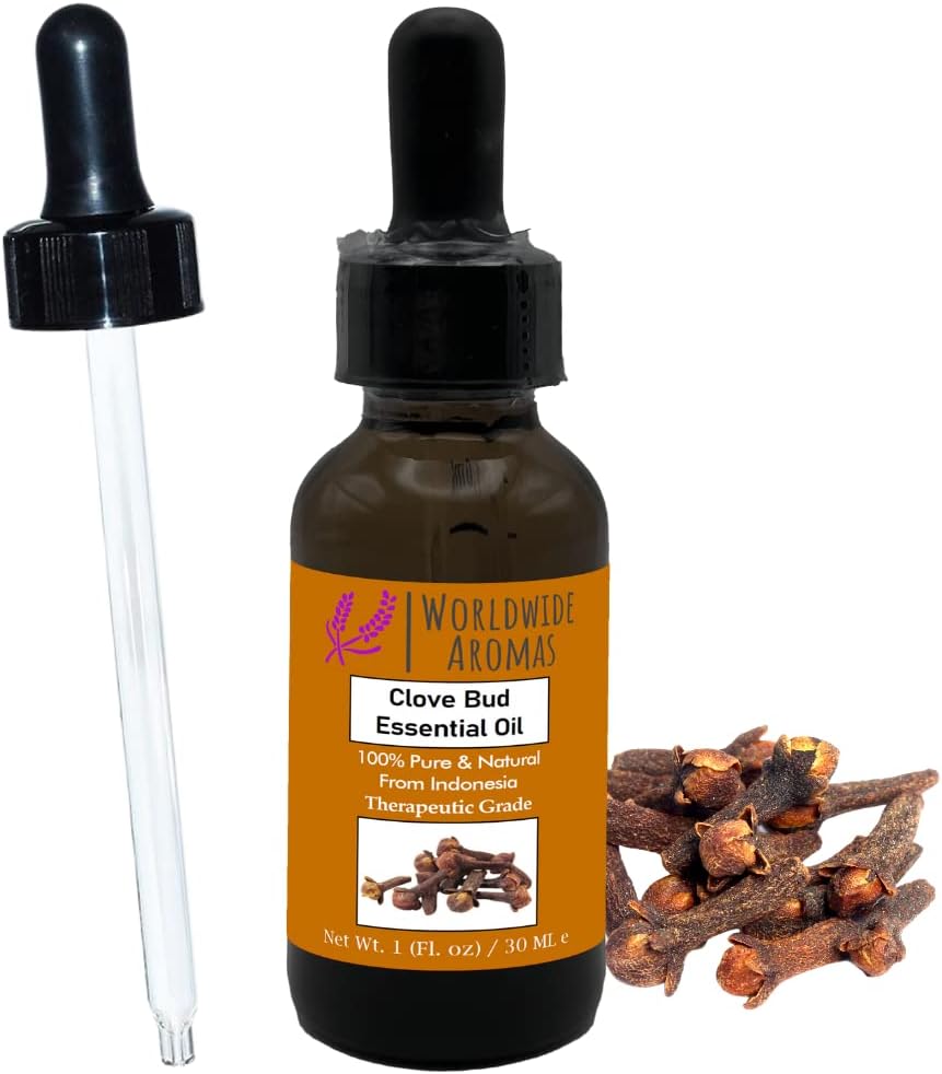 Amazon.com: 100% Pure Clove Bud Essential Oil for Toothaches and Pain ...