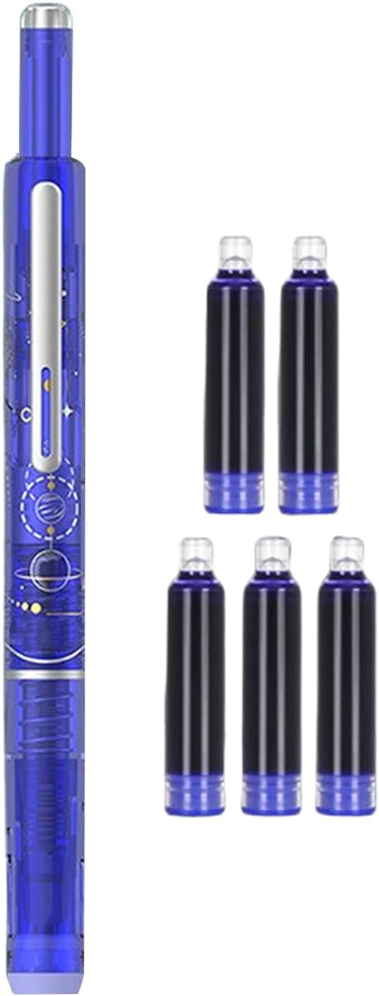 Refillable Fountain Pen | Students Writing Tool - Ergonomic 0.38mm ...