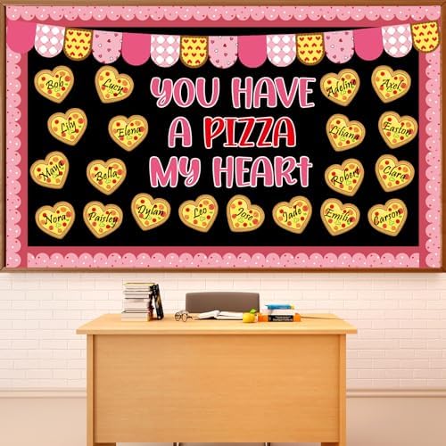 Amazon.com : Valentine's Day Classroom Bulletin Board Decorations Love ...