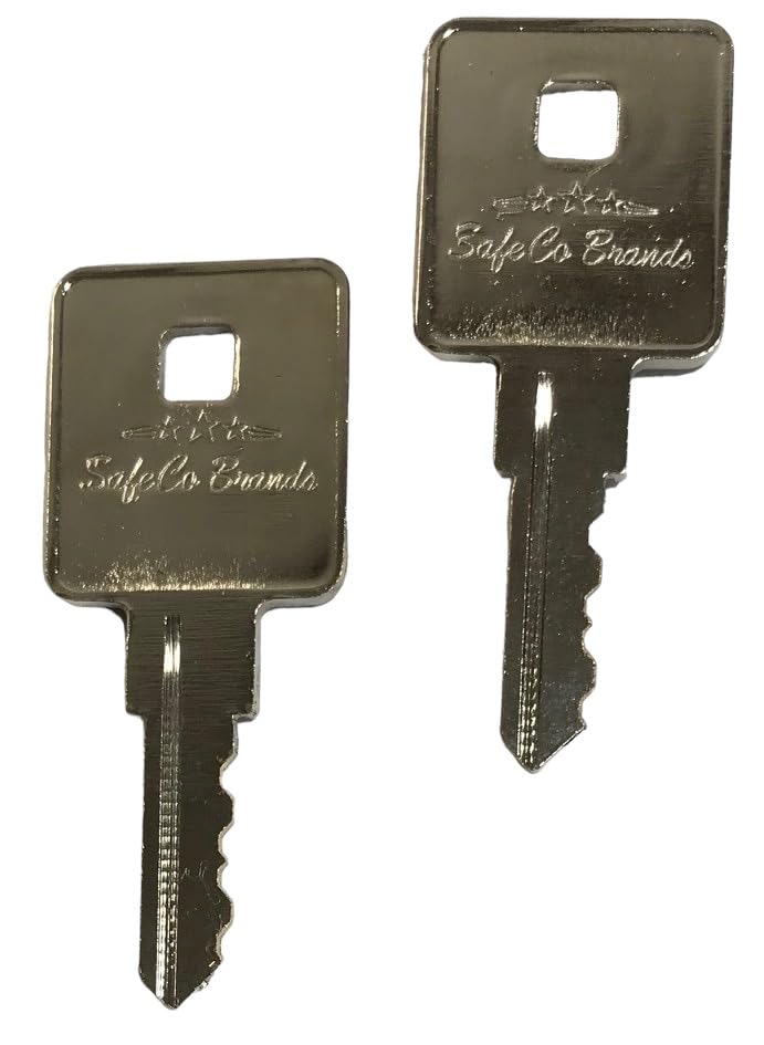 SafeCo Replacement Keys for RV Motorhome TM101 Thru TM150 TriMark Two(2 ...