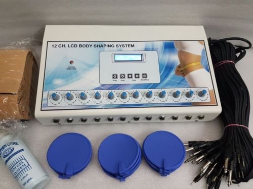 Physio LCD Body Shaper Machine 12 Channal with 1 Year Warranty : Amazon ...