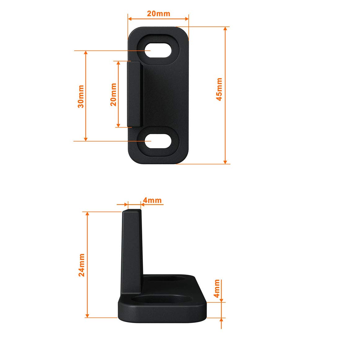 Snapklik.com : JUGREAT Sliding Barn Door Floor Guides,Sliding Door ...