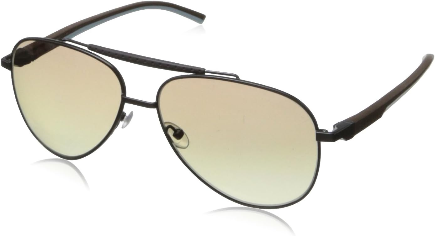 Amazon.com: Tag Heuer Automatic88111558 Aviator Sunglasses, Dark ...