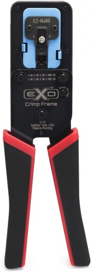 Platinum Tools EZ-RJ45 Crimp Tool for RJ-11, RJ-12 and RJ-45 - Crimpers ...