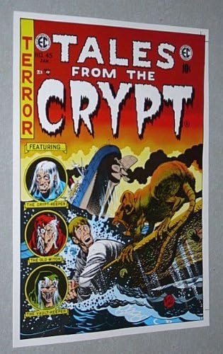 Amazon.com: EC Comics poster! Rare vintage original 1970's EC Comics ...