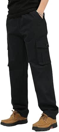 Adorlina Flex Cargo Pants for Men, Flexrover - Ultra Comfort Flex Fit ...