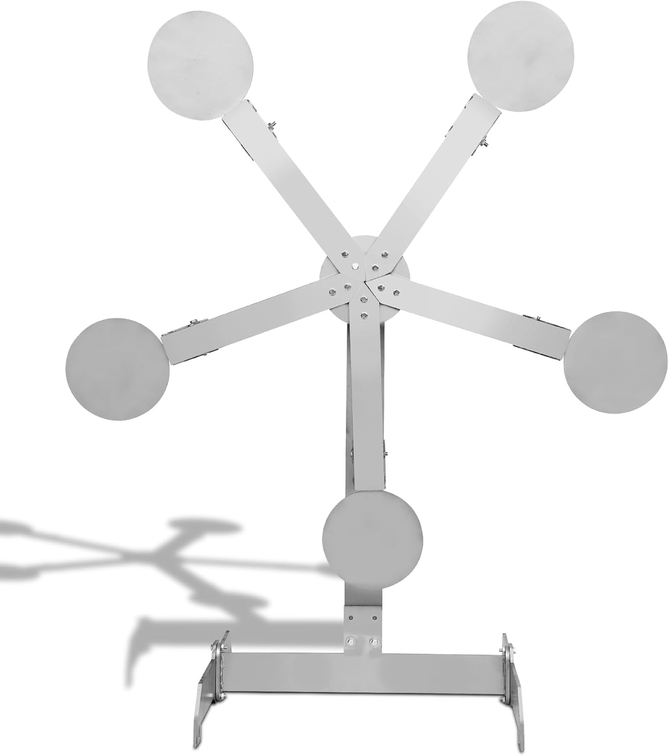 Amazon.com : Portable Revolve AR500 Steel Shooting Targets Texas Star ...