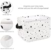 Amazon.com: Zonyon Mini Storage Bins,Collapsible Small Thicker Fabric ...
