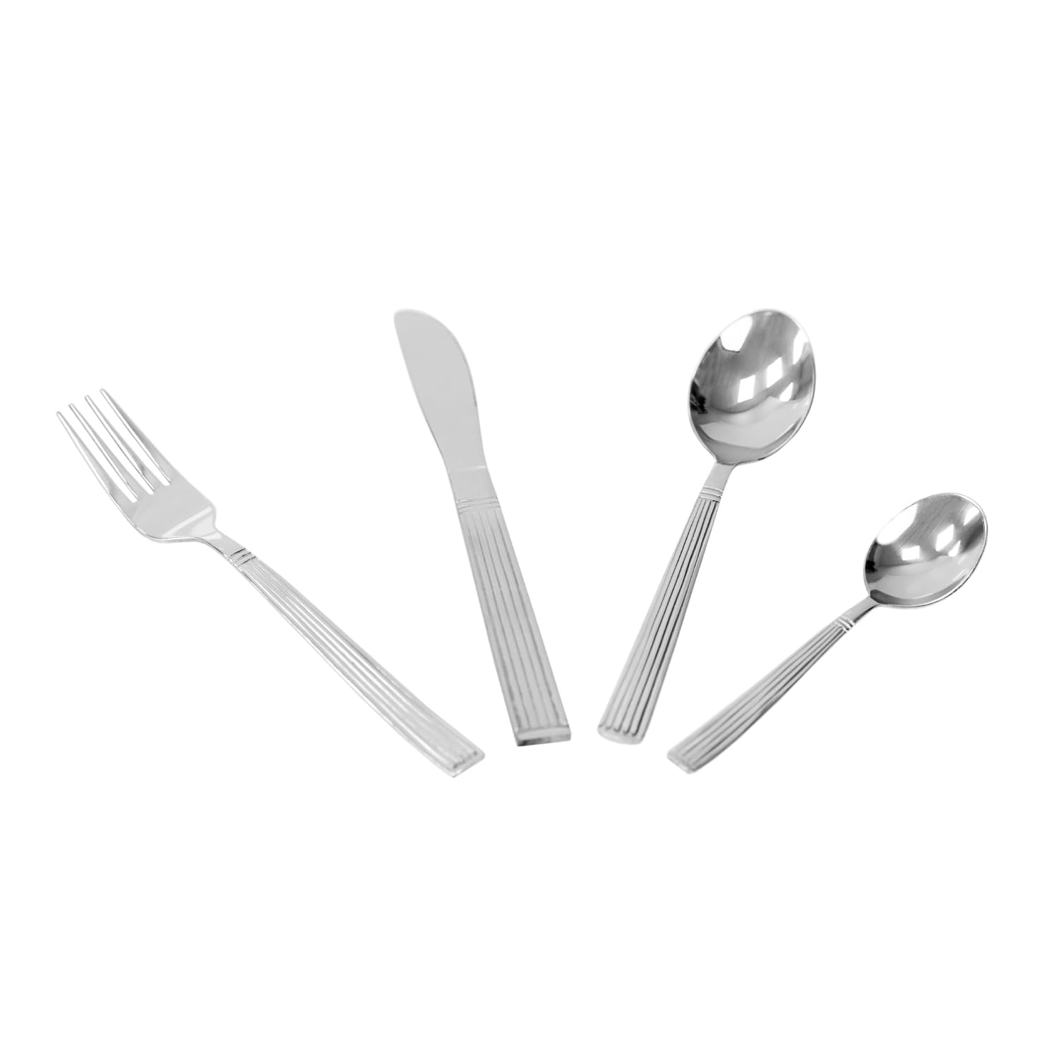 20-piece Dinnerware Set Lagostina Siena 20-Piece Flatware Set ...
