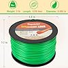 Amazon.com : 080 Trimmer Line Heavy Duty, 080 String Trimmer Line, Weed ...