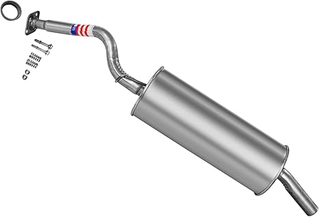 Amazon.com: Rear Axle Pipe and Muffler with Gaskets & Bolts Replacement ...