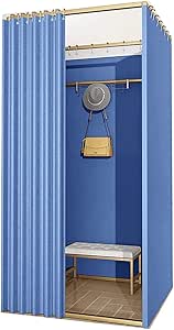 Amazon.com: Fashion Changing Rooms Clothing Store Fitting Room Square ...