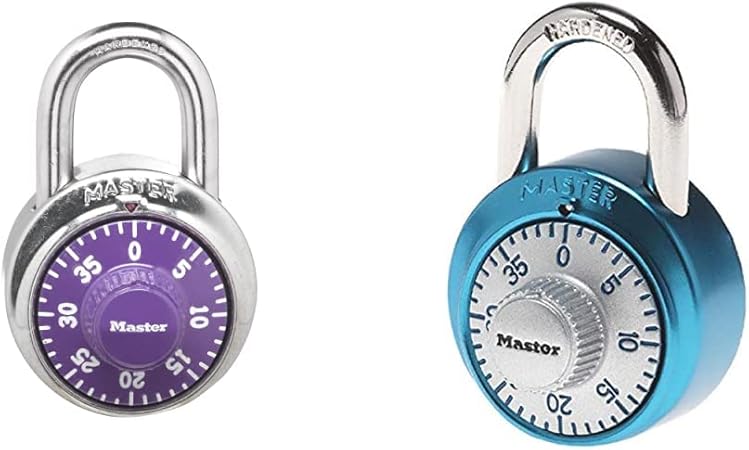 Master Lock Combination Locker Lock, Combination Padlock for Gym and ...