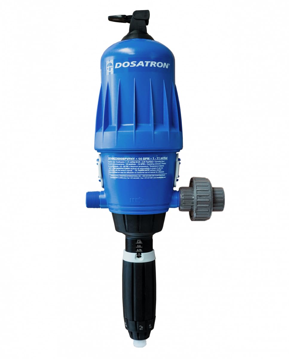 Amazon.com: Dosatron D14MZ3000VFBPHY Hydroponic Nutrient Dosing Pump - Precision Mixing for High ...
