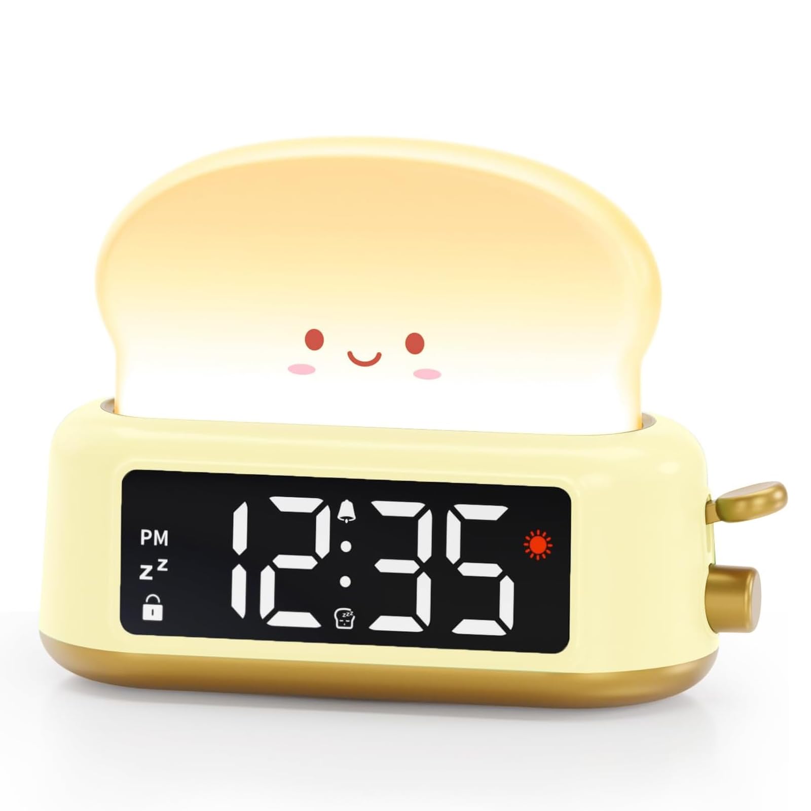 Amazon.com: Alarm Clock for Kids, Digital Alarm Clock for Bedrooms with ...