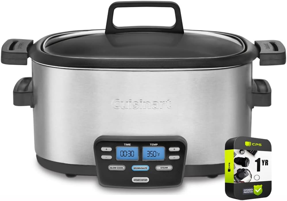 Amazon.com: Cuisinart MSC-400 3-In-1 Cook Central 4-Quart Multi-Cooker ...