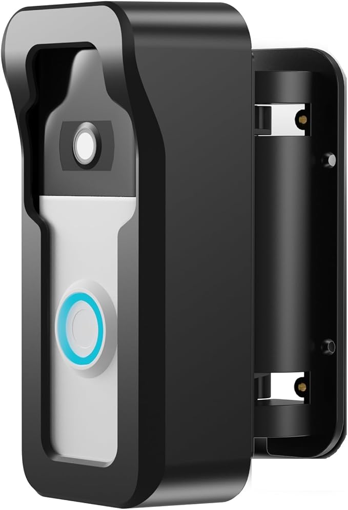 Amazon.com: ZUMIMALL Adjustable Angle Video Doorbell Mount, Adjust 90 ...