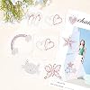 Amazon.com: FINGERINSPIRE 16 Pcs 8 Patterns Rhinestone Hot Drilling ...