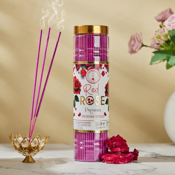 Red Rose Incense Sticks (Agarbatti) | Best Rose Incense Sticks ...