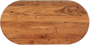 Amazon.com: vidaXL Table Top, Wooden Table Top Replacement, Versatile ...