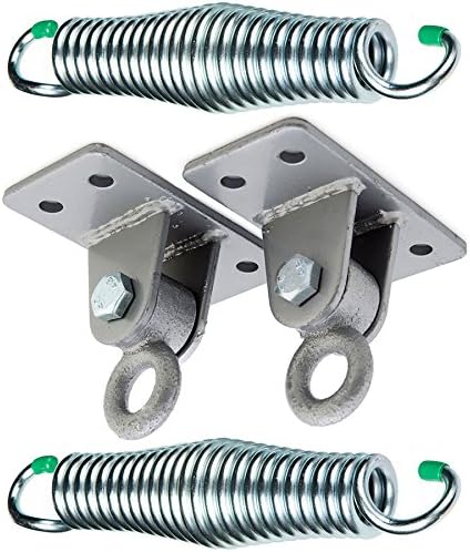 Amazon.com : Barn-Shed-Play 4 Hole Heavy Duty Hangers and Springs Porch ...