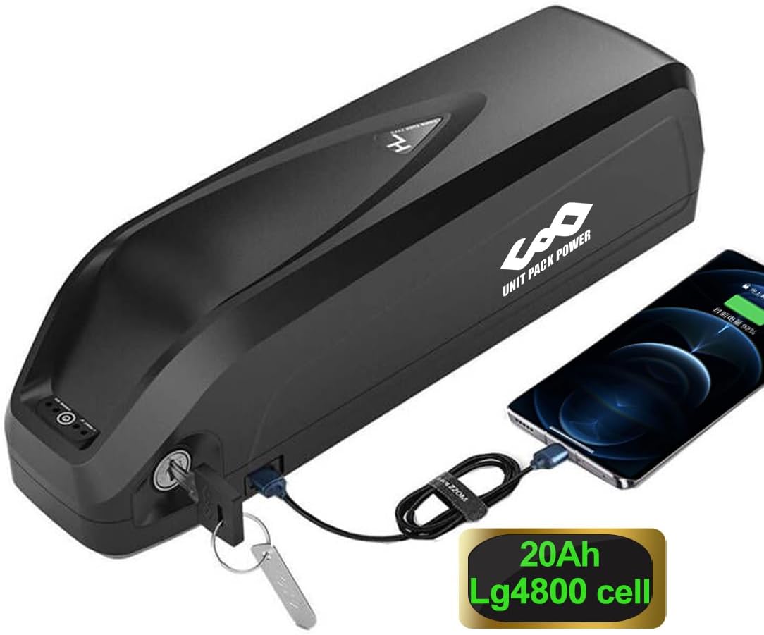 Unit Pack Power 52V 20Ah Ebike Battery for Electric Bike Conversion Kit ...