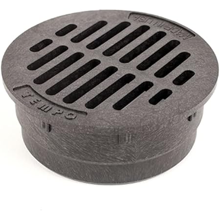 DRAIN GRATE PVC 4" by PLASTIC TRENDS MfrPartNo P911 - Pipe Fittings ...