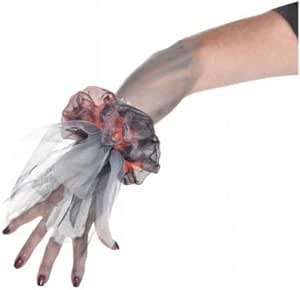 Amazon.com: amscan Zombie Wrist Corsage - One Size, Multicolor - 1 Pc ...