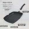 Chef Wonderful Non-Stick (28cm) Griddle Pan for Induction Hob, Marble ...
