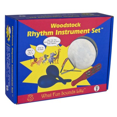 Woodstock Music Collection 4-Piece Rhythm Instrument Set : Amazon.in ...