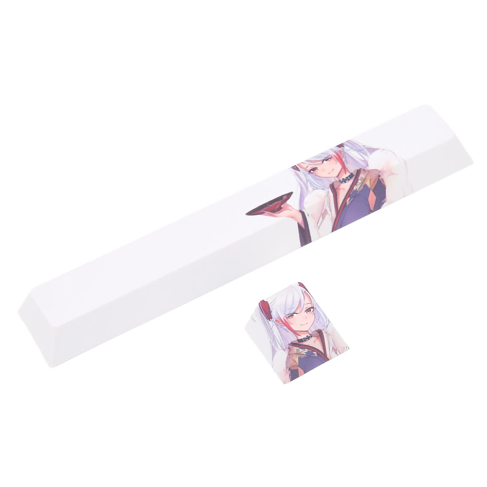 Buy Spacebar + ESC Keycap 5-Side Dye-subbed PBT Cute Cartoon Girl ...
