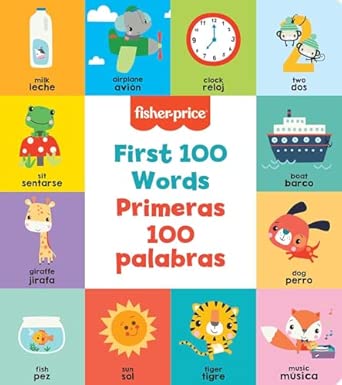 Amazon.com: Fisher-Price First 100 Words (Primeras 100 palabras ...