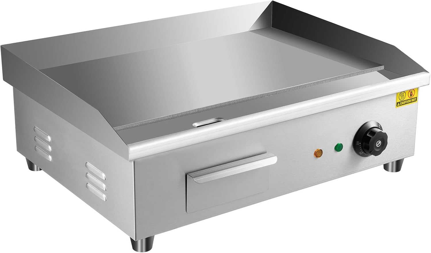 Commercial Griddle, 110V 3000W Commercial Electric Countertop Griddle ...
