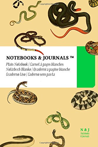 Notebooks & Journals, Snakes (Nature Collection) Pocket, Plain, Soft ...