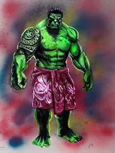 Amazon.com: Change 4 Love Original Marvel Polynesian Hulk with Tattoo ...