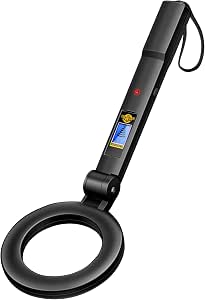 Amazon.co.jp: Scanner Handheld Metal Detector Foldable Finder Tool High ...