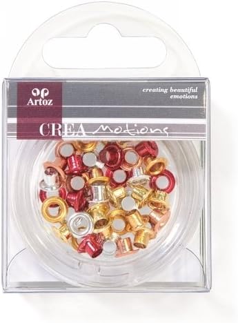 Amazon.com: Assorted Metallic 5mm Eyelets For Craft Card Making ...