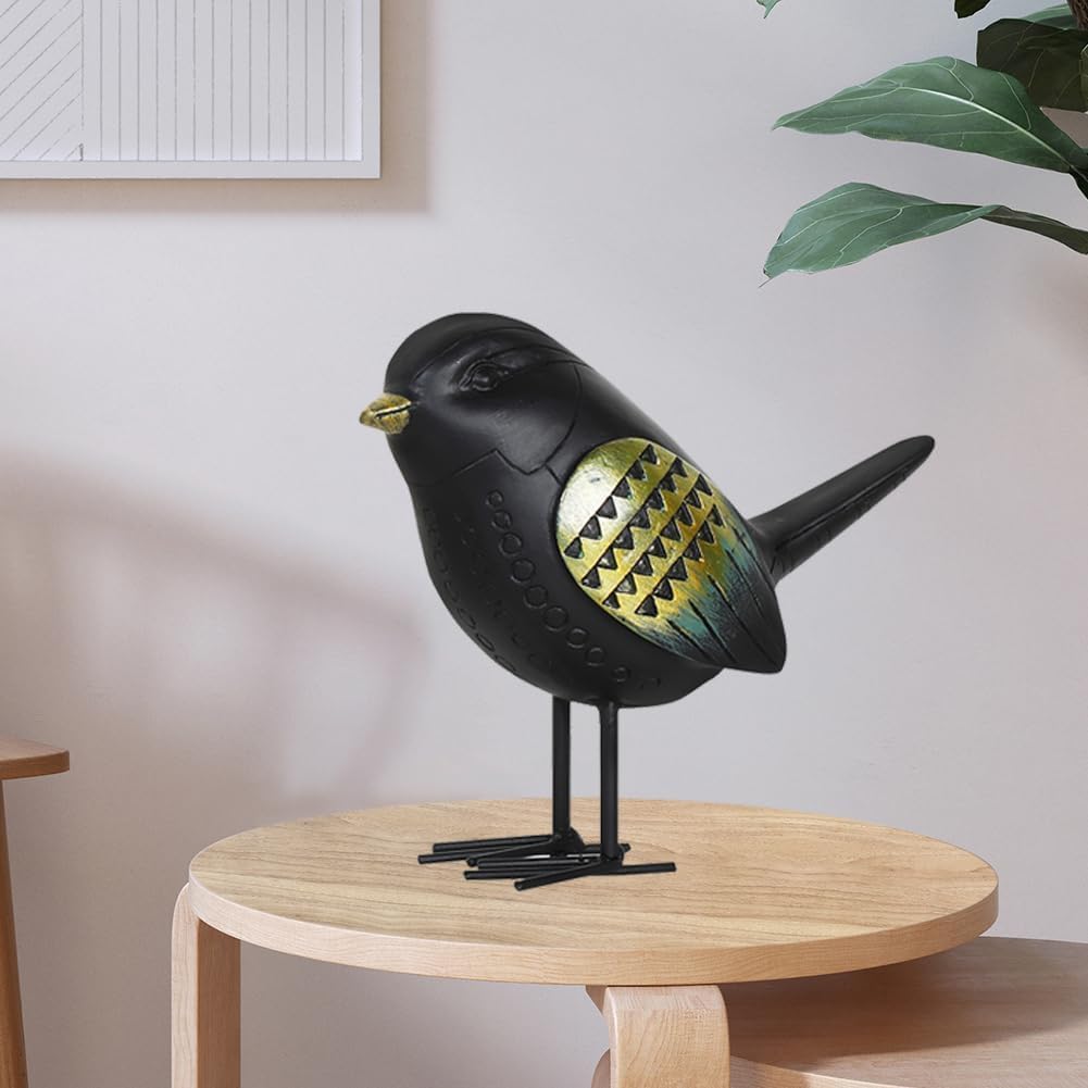 Amazon.com: Small Birds Statues Home Decor Vintage Bird Figurines Home ...