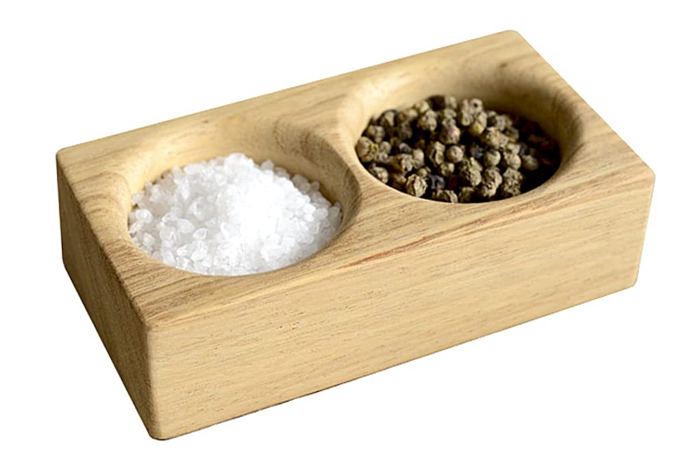 Hardwood Salt and Pepper Pinch pots handmade from repurposed, eco ...