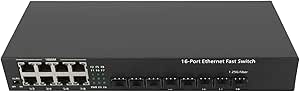 Amazon.com: BROLEO Fast Ethernet Switch Full or Half Duplex CAT5e CAT6 ...