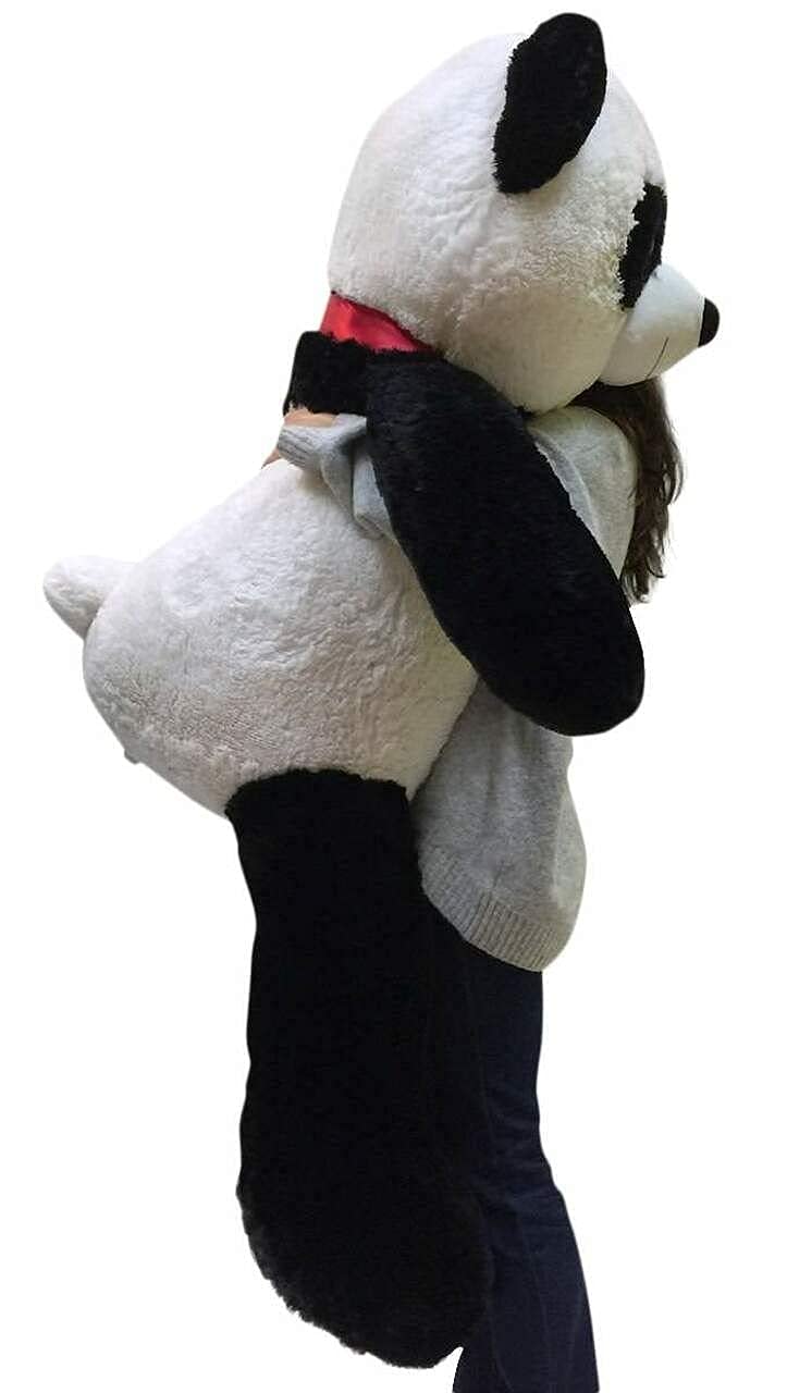 Giant Panda Bear Stuffed Animal - Huge 5-Foot Extra-Soft Jumbo Plush ...