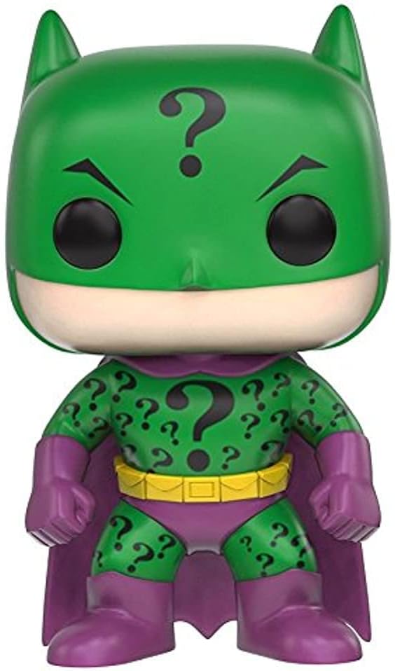 Amazon.com: Funko POP Heroes Villains as Batman Riddler Action Figure ...