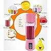 Amazon.com: Portable Blender,Portable Juicer,Fruit Mixer - 6 Blades in ...