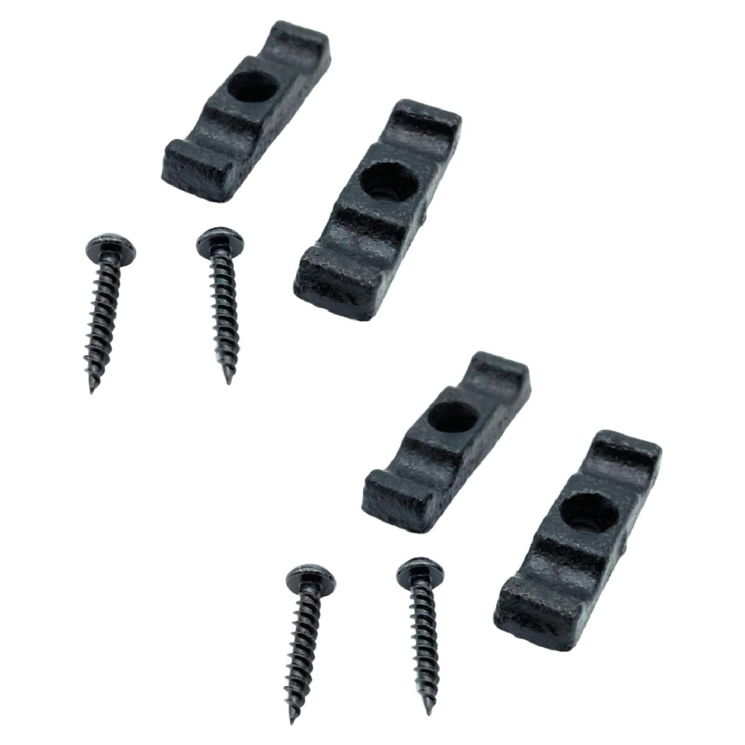 Large Black Turn Buttons & Screws Latch Thumb Catches Black 50mm/2-Inch ...