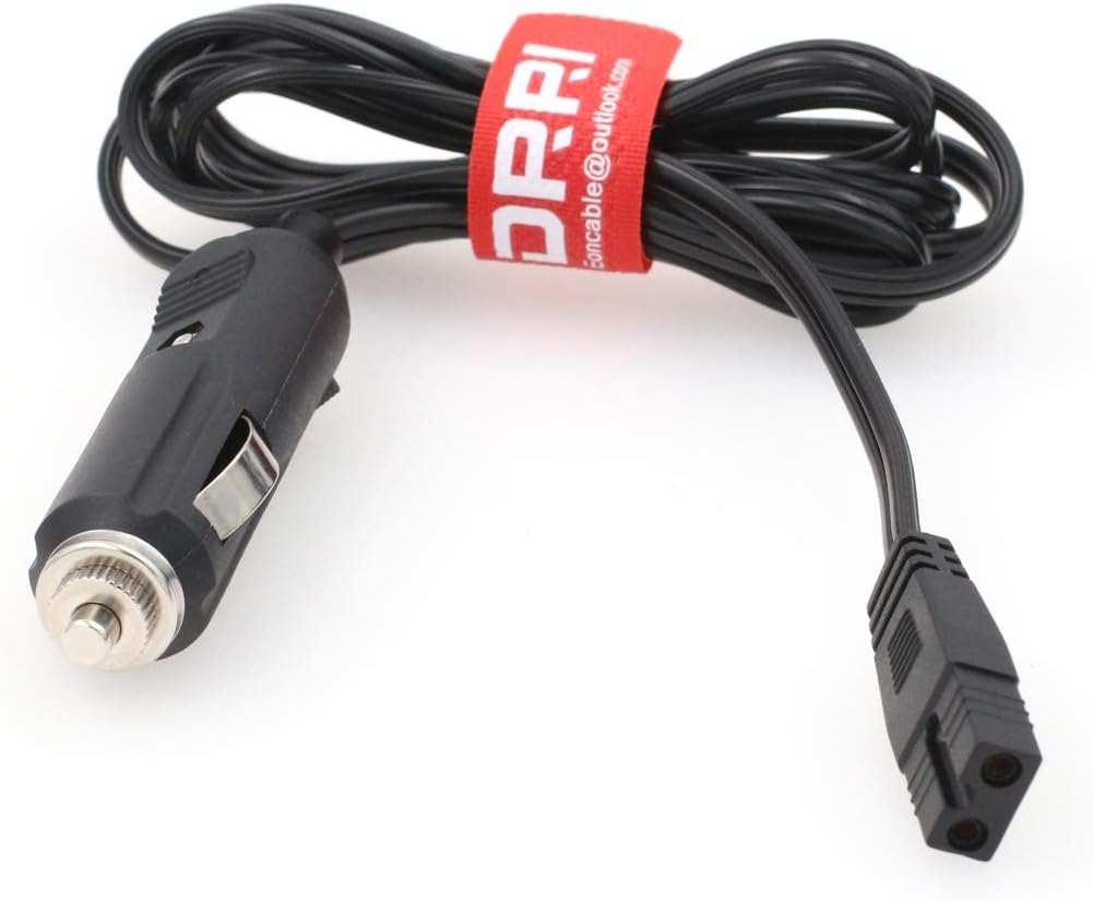 Amazon.com: 10-FT Mini Fridge DC Power Cable, Portable Car Cooler DC ...