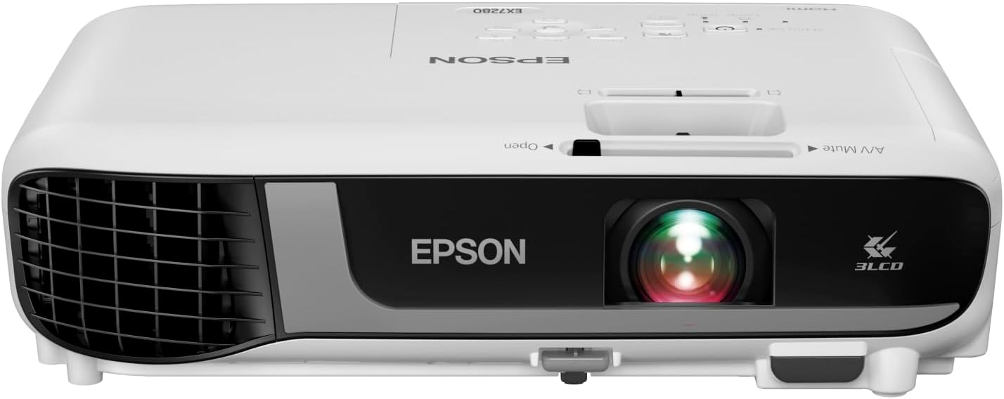 Epson Pro EX7280 3 Chips 3LCD WXGA, 4.000 lúmenes de Brillo de Color, 4 ...
