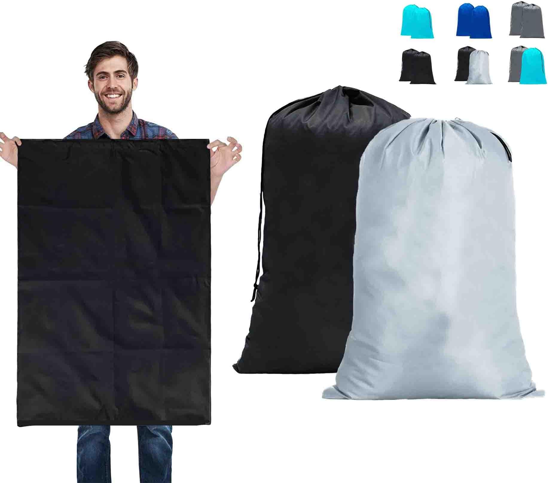 Dmjia® 2 Pièces Grand Sac à Linge Sale 90 x 60 cm, Sac a Linge Sale ...