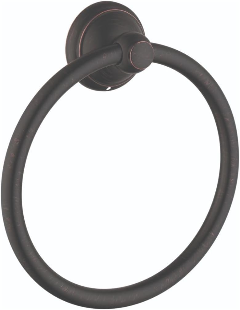 hansgrohe Towel_Ring 7-inch Towel_Ring in Chrome, 41724000 - Amazon.com